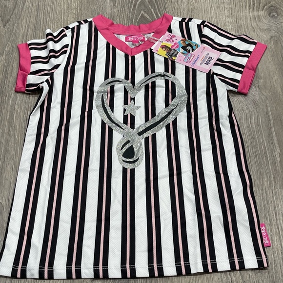 Shirts & Tops | New Jojos Closet Jojo Siwa Glitter Pink Shirt 78 Medium ...